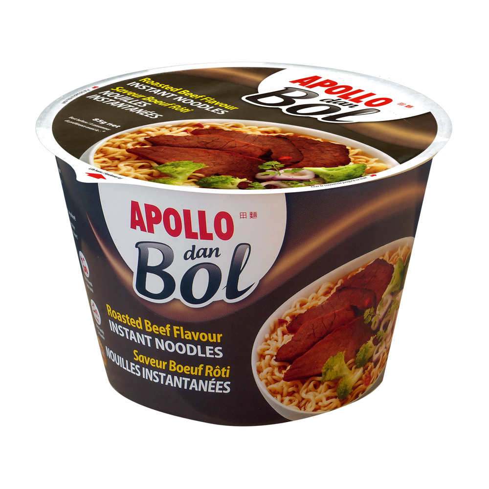Apollo Cup Noodles Beef 12 x 85g | Bubbles Wholesale