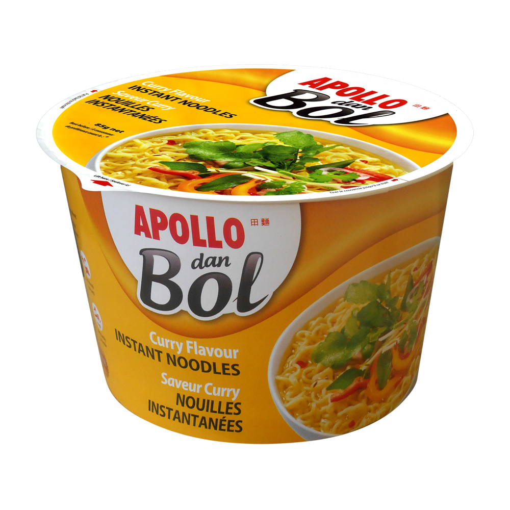 Apollo Cup Noodles Curry 12 x 85g | Bubbles Wholesale